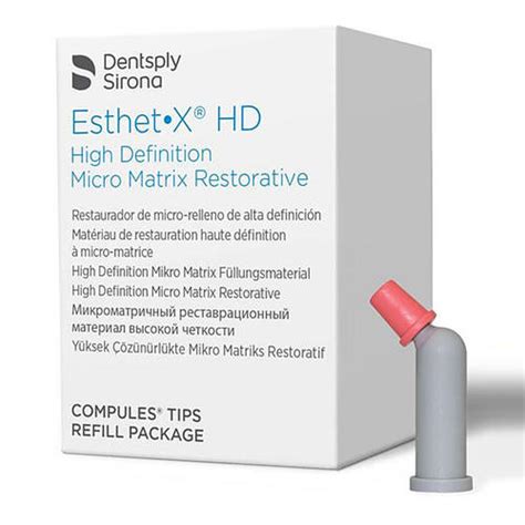 Esthet X Hd A4 капсула 025 г оттенок тела А4 композитный материал