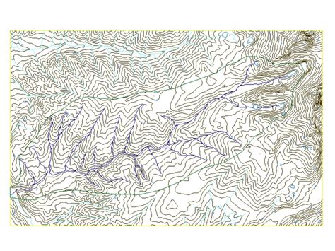 Hydrographic Basin Plan In Autocad Download Cad Free 1 12 Mb Bibliocad