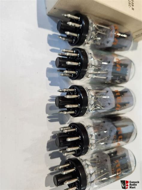 1 Sleeve Of Nos Rca Coin Base 6sn7gtb Tubes Photo 5149292 Canuck