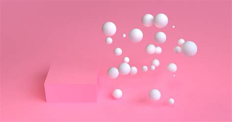 핑크 미니 멀 기하학적 추상적인 배경 3d 렌더링 트렌드 포스터 일러스트 0명에 대한 스톡 사진 및 기타 이미지 0명 3차원 형태 Fashion Show Istock