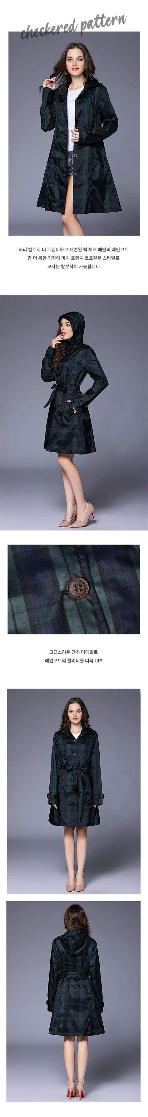 여성 골프 비옷 우비 레인코트 4종 [우의 방수 여자 레인 코트 자켓 웨어 비올때 골프용 바람막이] 감도 깊은 취향 셀렉트샵 29cm