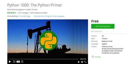 9 Free Udemy Courses To Learn Python Source Dexter