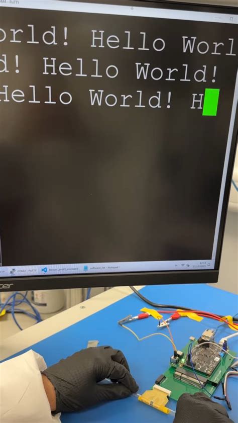 A Demo Video Of A Non Silicon RISC V CPU Flex RV That Can Be Bent Easily And Wrapped Around A