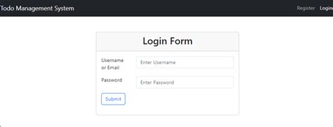 Github Luissalas Todo Management System This Is A Full Stack Web Application Developed