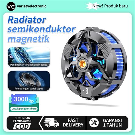 Jual Pendingin HP Fan Cooler HP Funcooler Untuk Game Tanpa Kabel Radiator Fan Gaming Phone