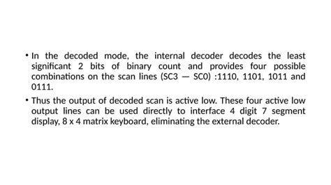 Microcontroller 8279 Keyboard Interface Pptx