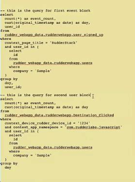 GitHub Rudderlabs Query Generator Source Code For RudderStack S Event Query Generator Tool