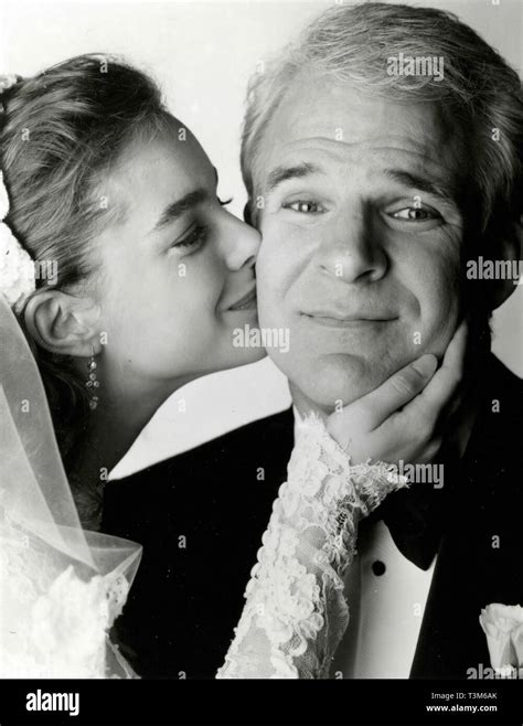 Steve Martin And Kimberly Williams In The Movie Father Of The Bride