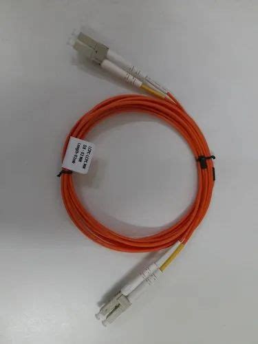 RVSR Yellow OFC Patch Cord LC PC To LC PC Multi Mode Duplex At Piece In Noida