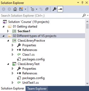 Visual Studio Solution Explorer At The Top Ultimate QA