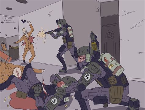 MTF Nine Tails Fox Has Entered The Facility By RannitX On Newgrounds Scp Scp 076 Comic Books Art