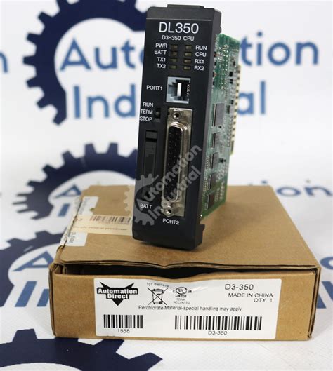 D3 350 By Automation Direct Cpu Dl305 New Surplus Factory Package Automation Industrial