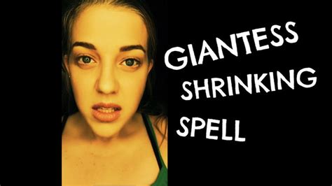 Giantess Shrinking Spell Joi Brianna Kelly Clips4sale