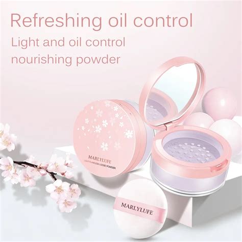 칸 메이크업 반투명 매트 바나나 페이스 파우더 천연 오일 컨트롤 스무스 미네랄 세팅 루스 파우더분말 Aliexpress