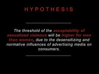 Consumer Behaviour Project Sex In Advertising Pptx