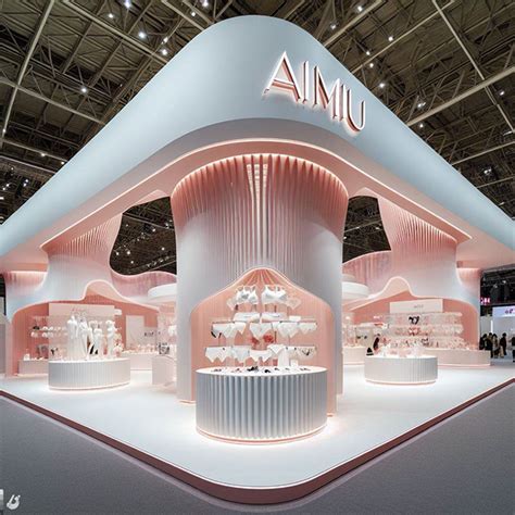 Underwear Exhibition Booth Design Generated By AI Behance