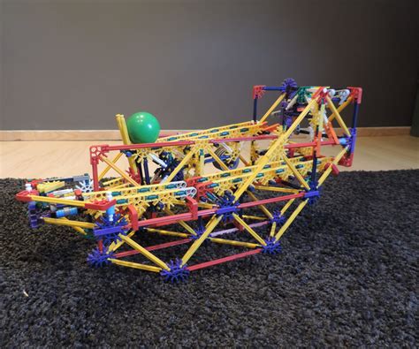 knex ball machine element knex ball scale 7 steps instructables