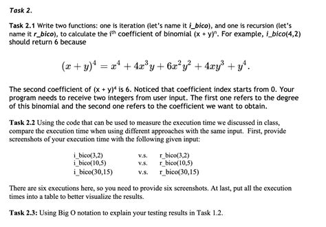 Solved Write Two Functions One Is Iteration Lets Name It