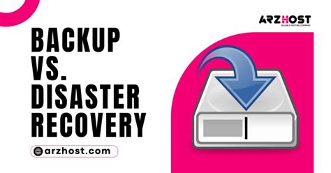 What S The Difference Backup Vs Disaster Recovery