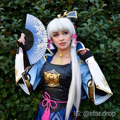 Sharing A New Pic Of My Ayaka Cosplay Everything Is Handmade By Me