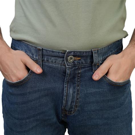Mens Low Rise Skinny Taper Stretch Denim Jeans Giordano