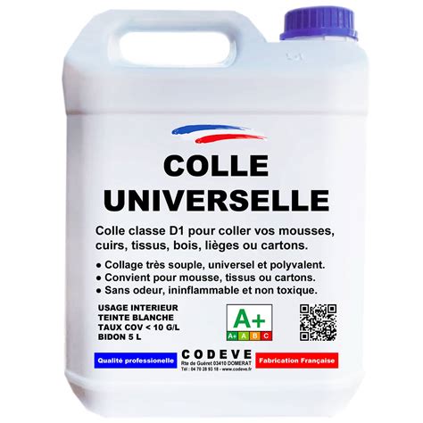 Colle Universelle 5 L Codeve Bois Pour Lassemblage Polyvalent D