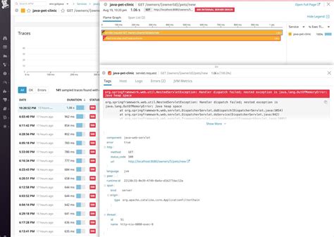 Monitor Java Memory Management With Runtime Metrics Apm And Logs
