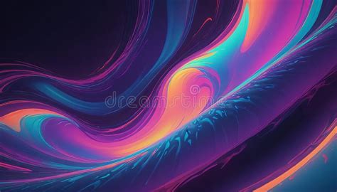 The Surface Has A Concave Curve Colorful Patterns Stock Illustration Illustration Of Theory