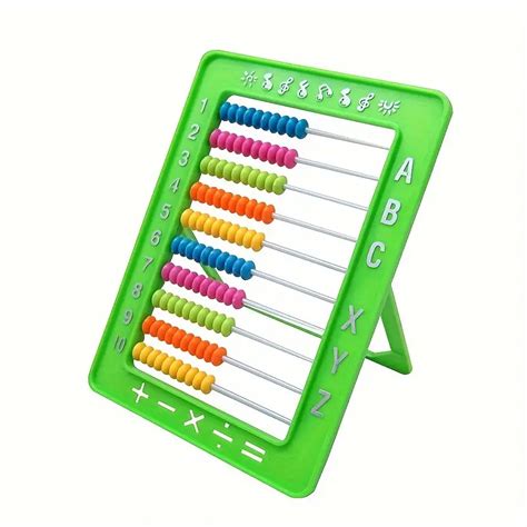교육용 주판 덧셈 뺄셈 곱셈 및 나눗셈 기능이 있는 수학 학습 도구 장난감and게임 Temu