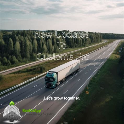 🚀 Exciting Updates To Our Customs Portal 🚀 Were Currently Working On