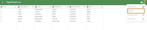 Add CSV Dataset JIFFY Ai