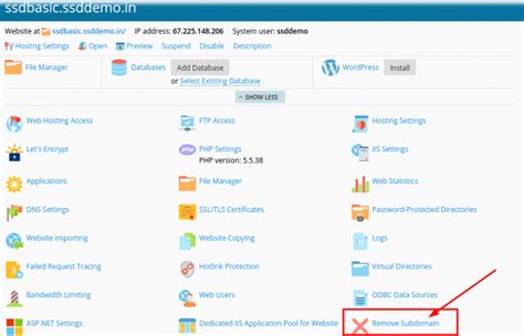 How To Remove Existing Domain From Plesk QualiSpace Knowledge Base
