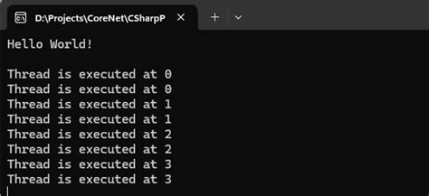 Multi Threading In C