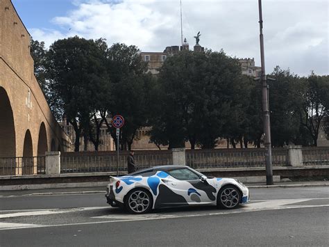 Sexy Alfa Romeo 4c Model Just Spotted In Rome Italy Rawesomecarmods