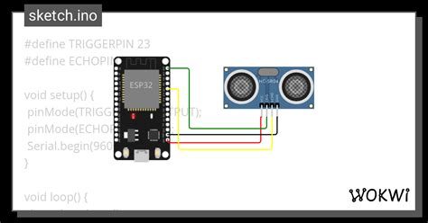 HC SRO Wokwi ESP STM Arduino Simulator