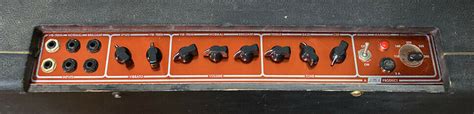 Vox Ac30 Copper Panel Chassis Integral Integrated Top Boost Controls 1963 1964