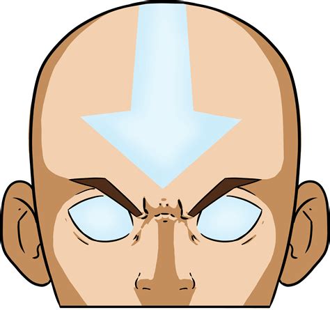 Download Avatar Aang Headshot