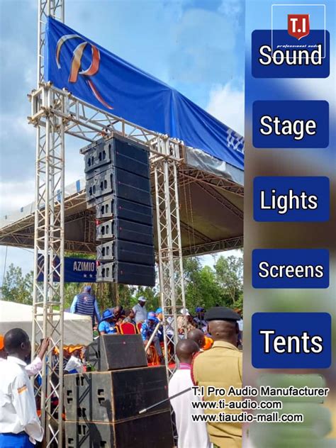 Dual Passive 15 Inch Line Array Speakers Three Way Audio Sound System For Church China Line