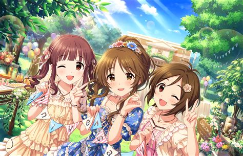 Domyoji Karin Ogata Chieri Takamori Aiko Idolmaster Idolmaster Cinderella Girls Idolmaster