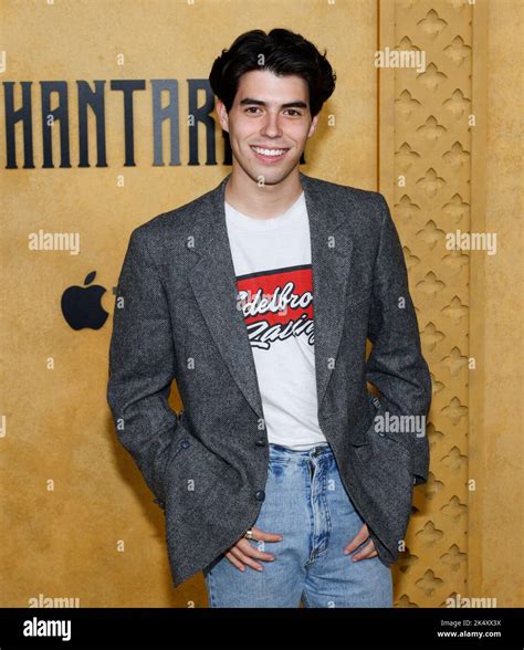 Los Angeles Ca Oct 3 Braeden De La Garza Attends Apple Shantaram