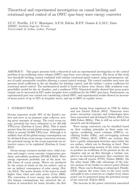 Pdf Theoretical And Experimental Investigation On Causal Latching And