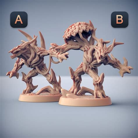 Baby Treant Ent Premium Dnd Miniature Mini Sanded Primed Etsy