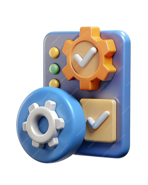 Ai Algorithm And Quality Standards Symbolized In Isolated Vector