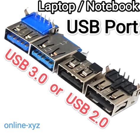 Jual Port Usb Female Board Socket Asus Hp Dell Acer Lenovo Toshiba Axioo Compaq Shopee