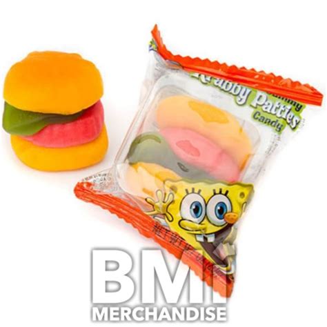 Spongebob Giant Krabby Patties Gummy Candy