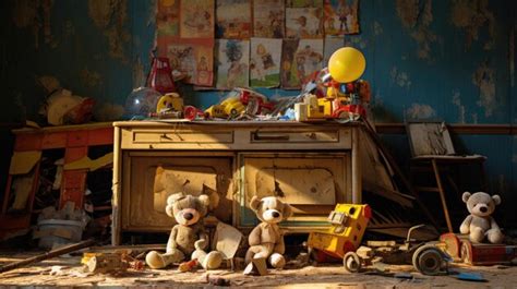 Premium Photo Broken Toys