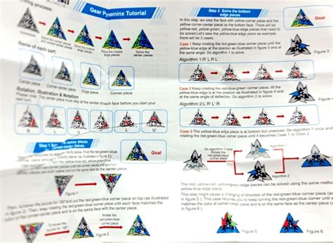 3 Stage Pyramid Gear Pyraminx Rubiks Magic Cube Liva Girla