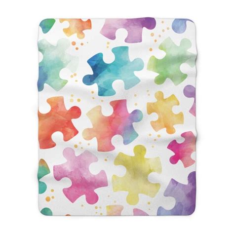 Autism Blanket Etsy