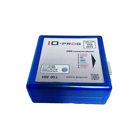 io prog ecu programmer i o terminal hw 09 1 flash and eeprom memory