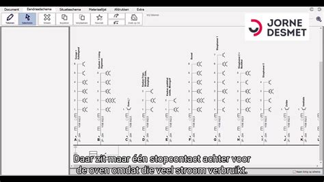 Hoe Een Eendraadschema Elektrisch Schema Tekenen Youtube
